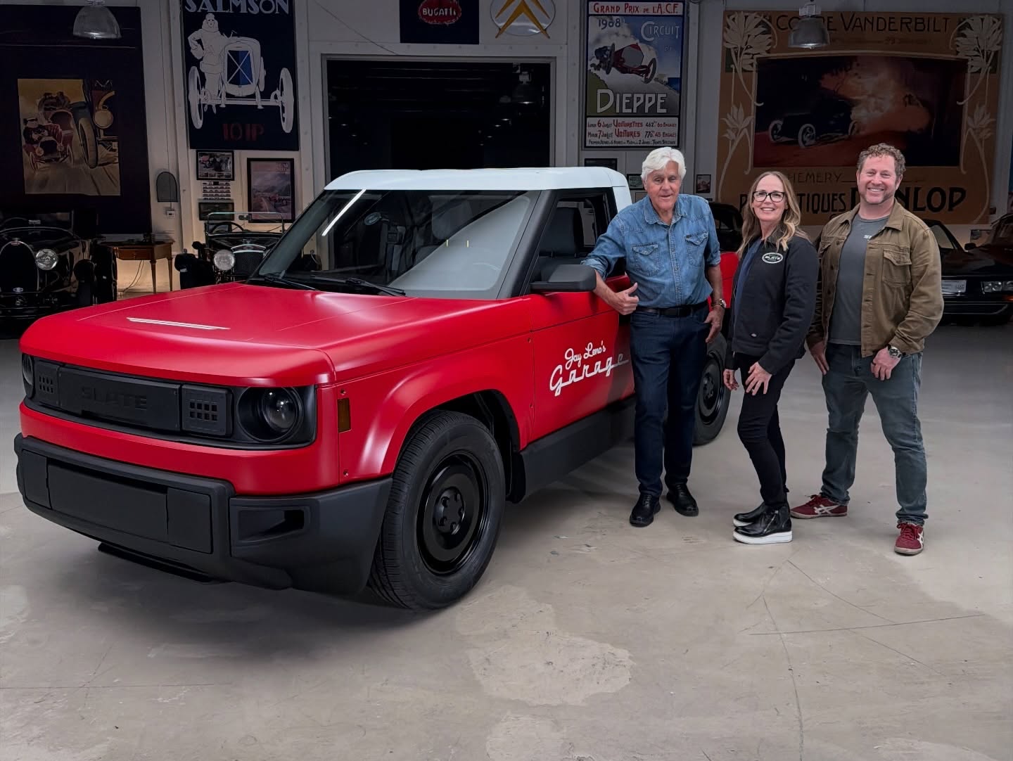 First drive review of Slate truck coming on Jay Leno's Garage! | Slate ...